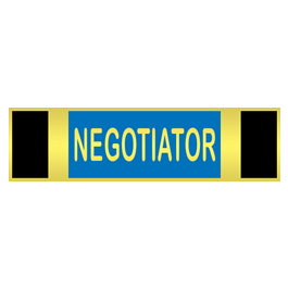 Blackinton A11996 Negotiator Commendation Bar