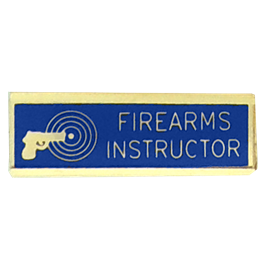 Blackinton A12229 Firearms Instructor Commendation Bar