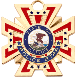 Blackinton A4121 Customizable Medal of Heroism & Achievement