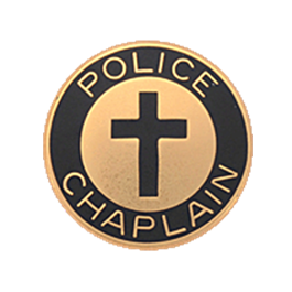 Blackinton A7183 Police Chaplain Seal with Cross