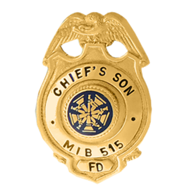 Blackinton B515 Miniature Shield Badge with an Eagle