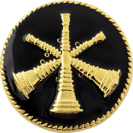 Smith & Warren Three Bugles Hat/Coat Disc C104E (1.625")