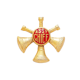 Smith & Warren C124 Three Bugles Hat/Coat Disc