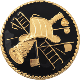 Smith & Warren Fire Scramble Hat/Coat Disc C194LE (1.625")