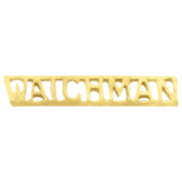 Smith & Warren C502_WATCHMAN Watchman Lettered Collar Insignia