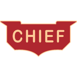 Smith & Warren C506E_CHIEF Enameled Chief Title Panel Pin