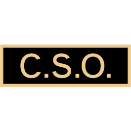 Smith & Warren C516E_CSO Enameled C.S.O. Title Panel