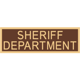 Smith & Warren C516E_SHERIFF_DEPARTMENT Enameled Sheriff Department ...