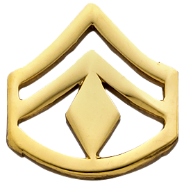 Smith & Warren E526C - 2 Chevrons / 1 Rocker (Pair)