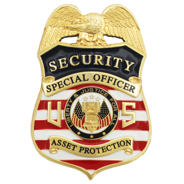 Security Special Officer Asset Protection Badge