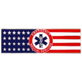 Emergency Medical Services Flag Bar