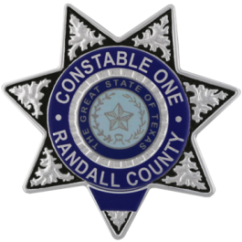 Blackinton FlexBadge FLX2179-RDE Seven Point Star Reverse Enamel Badge