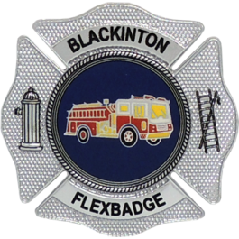 Blackinton FlexBadge FLX484 Maltese Cross Badge