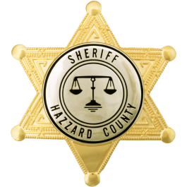 Dukes of Hazzard TV Show Hazzard COunty SHeriff Badge EMB115