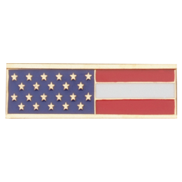American Flag Commendation Bar