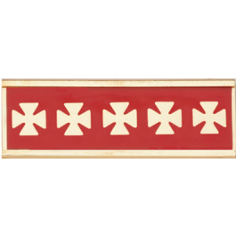 Blackinton J204-Y25 - Fire 25 Years of Service Commendation Bar (3/8")