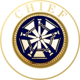 Smith & Warren M1701A Chief Collar Disc (15/16") (Individual)