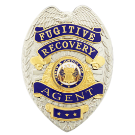 Smith & Warren M201R Fugitive Recovery Agent Badge