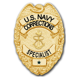 US Navy Corrections Specialist Badge