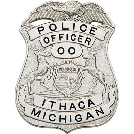 Smith & Warren S60 Michigan Tuebor Coat of Arms Badge