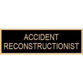 Smith & Warren SAB3_97 Accident Reconstructionist Service Award Bar
