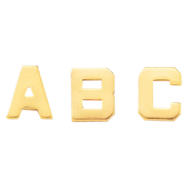 Blackinton Letter / Number Combo Style 1